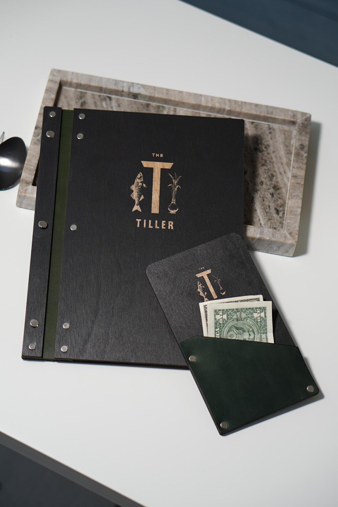 Personalized Wooden Check Presenter: Restaurant Bill Holder - Etsy