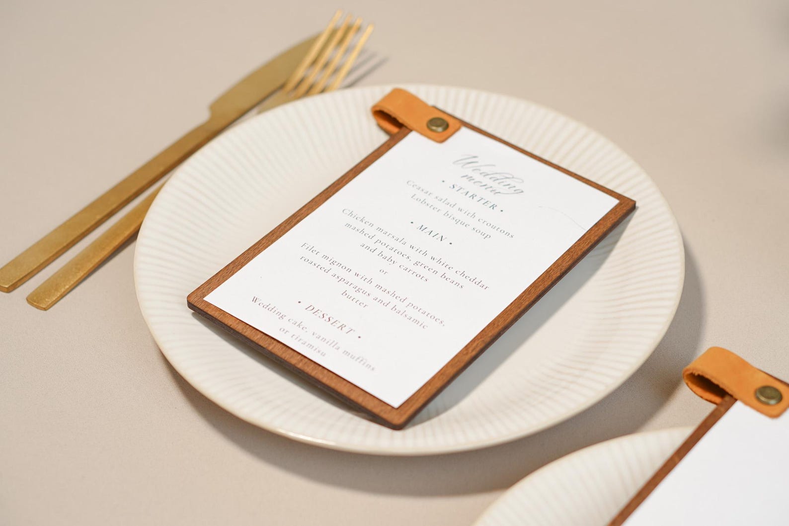 Wedding Menu Clipboard, Customized Restaurant Menu Folder, Cafe Bar ...