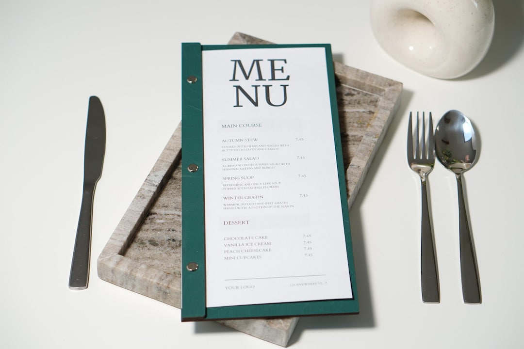 Wine Menu Board, Menu Clipboard, Customized Restaurant Menu Holder ...