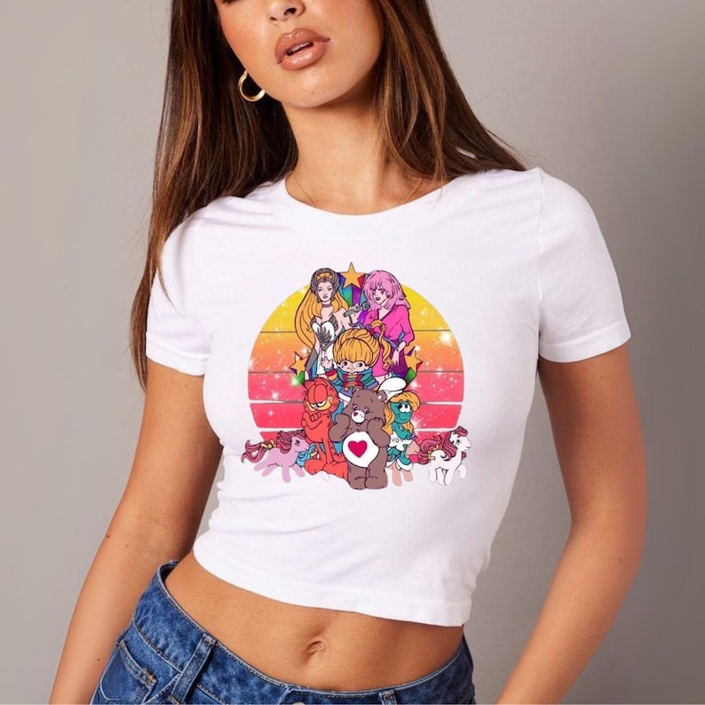 80s Cartoon Character PNG Bundle, Retro Sublimation Designs (digital ...