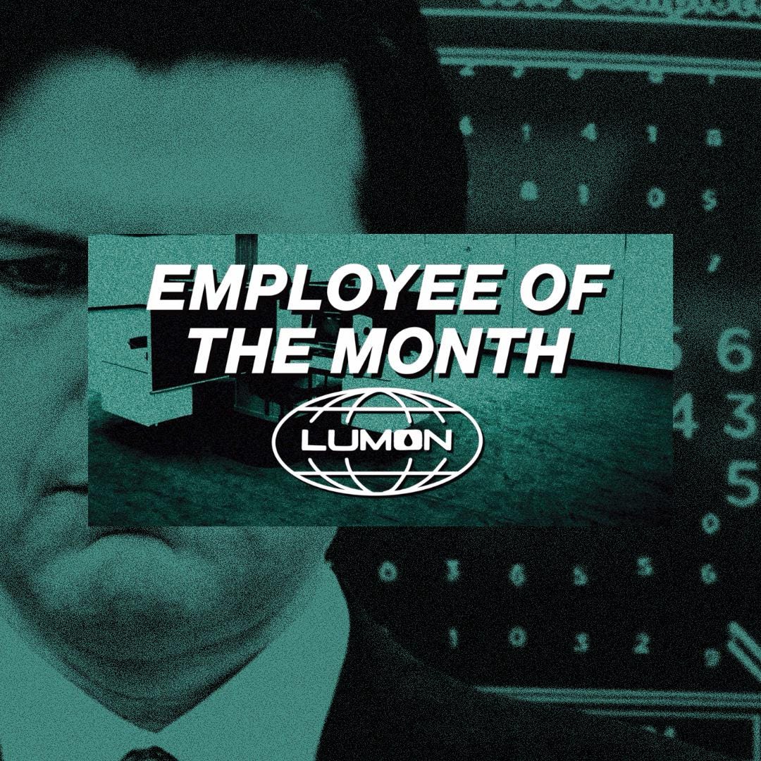 Lumon Employee of the Month Vinyl Sticker Severance - Etsy