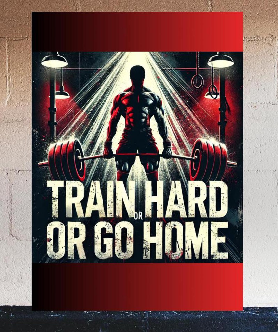 Motivational Poster for Gym Wall A4 Digital Graphics Training ...