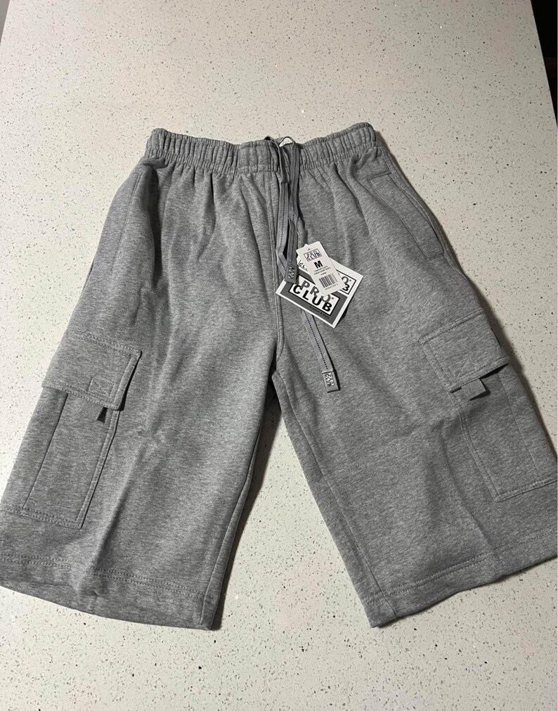 Pro Club Cargo Sweatshorts - Etsy
