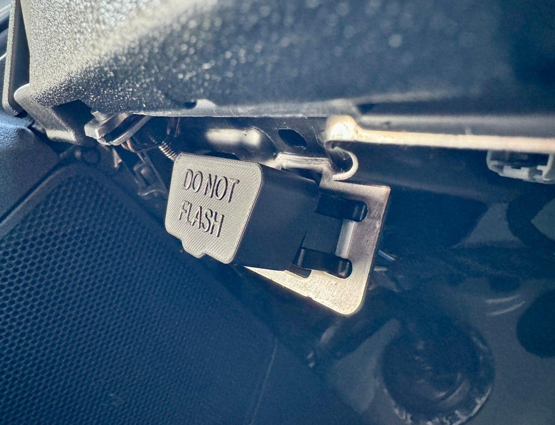 OBD2 Port Cover, Do Not Flash, Universal Vehicle Mount - Etsy
