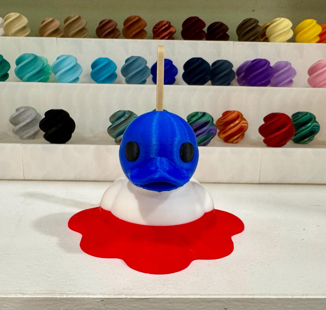 Melted Bombpop Popsicle Duck Figure Toy - Etsy