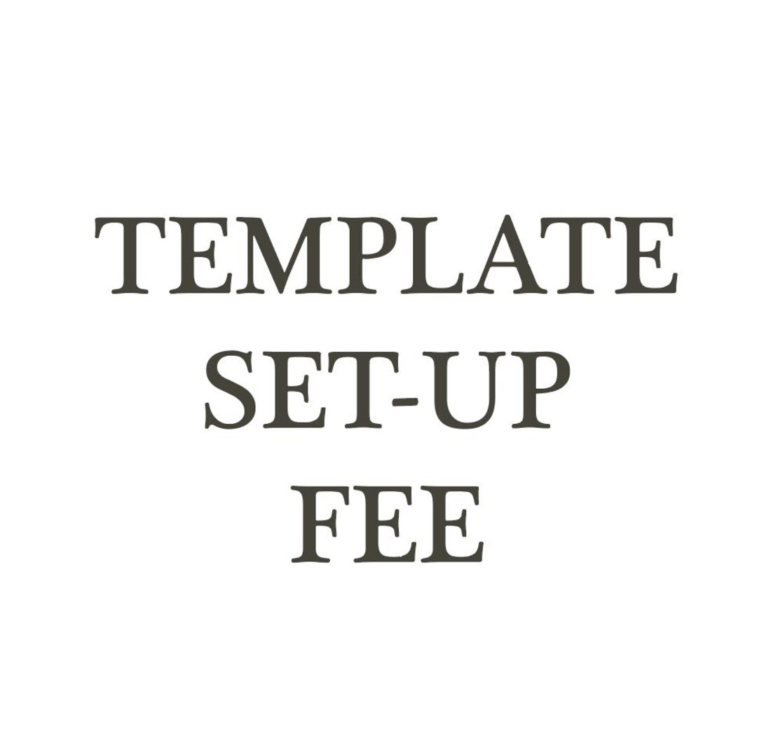 Design Set-up Fee - Etsy