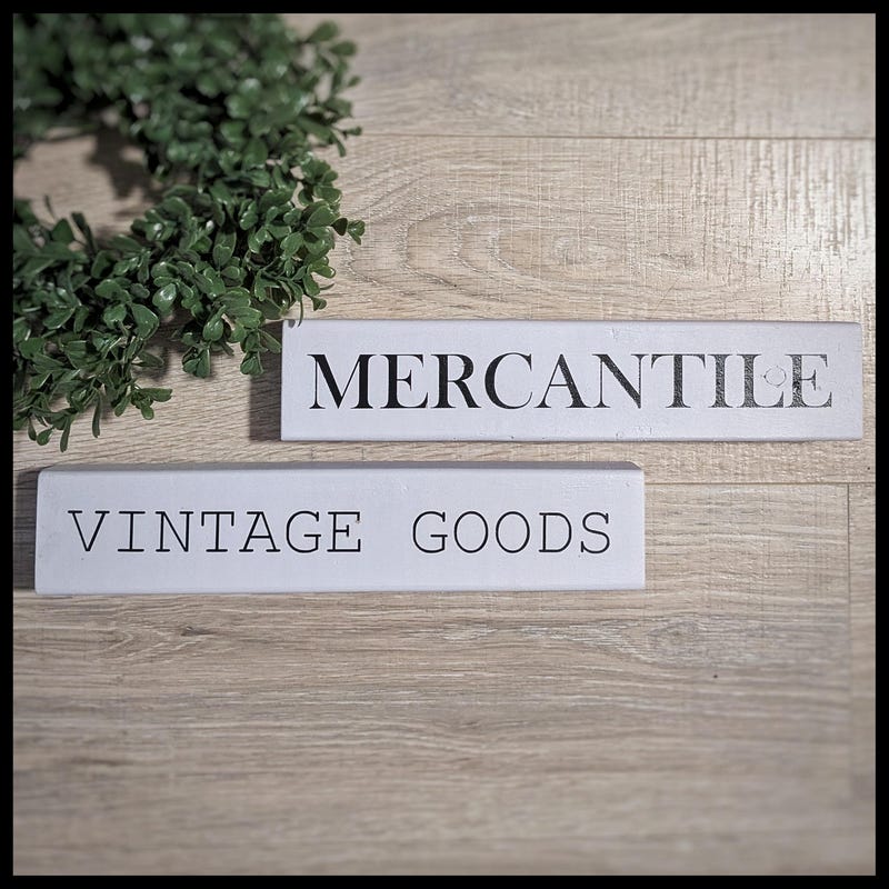 Mercantile Sign - Etsy