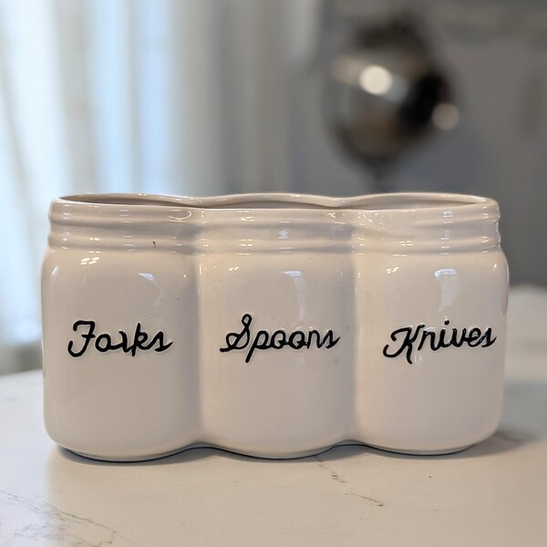 Silverware Caddy - Etsy