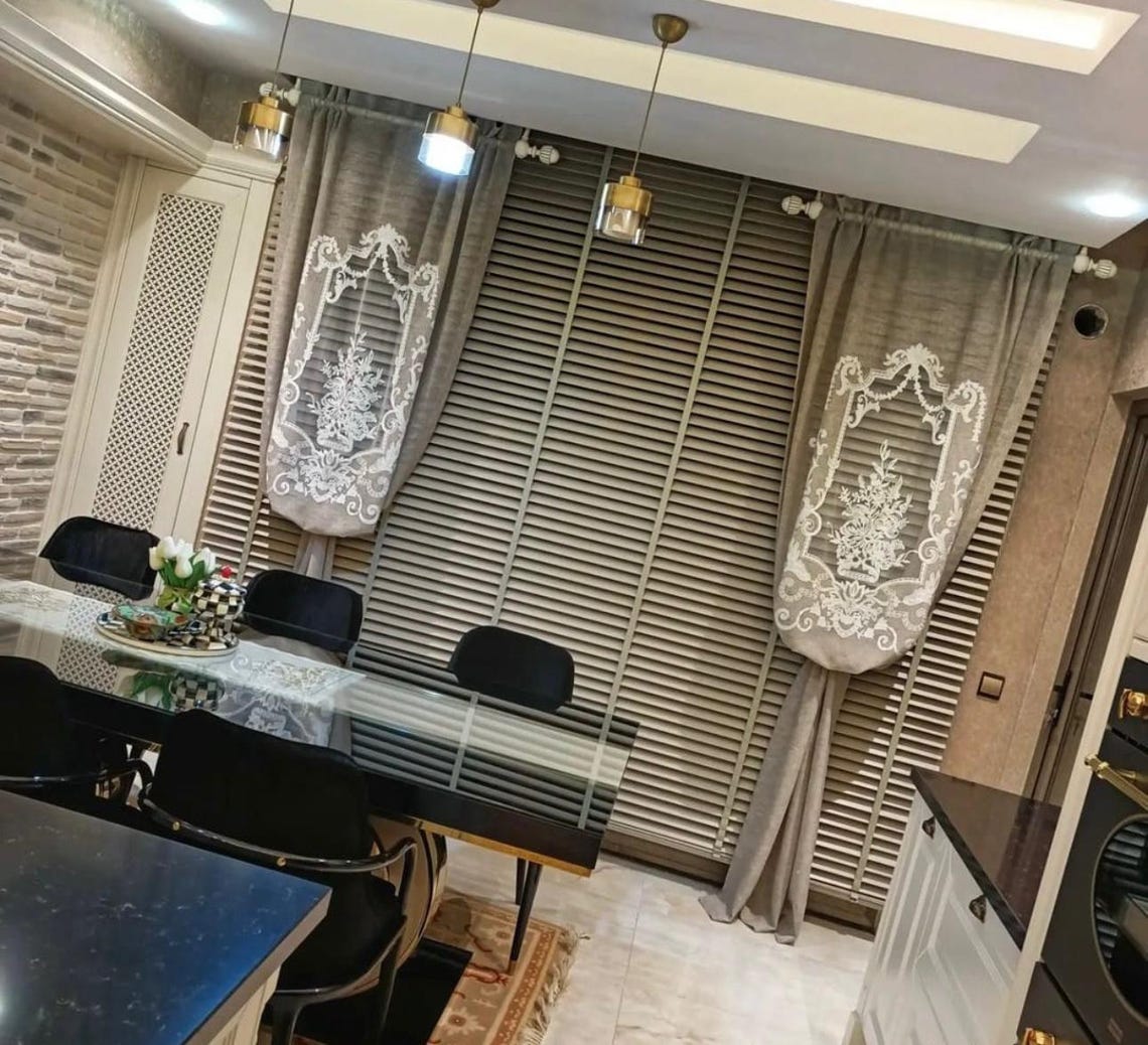 Wood Grain Grey Venetian Blind, Custom Size Window Shade" - Etsy