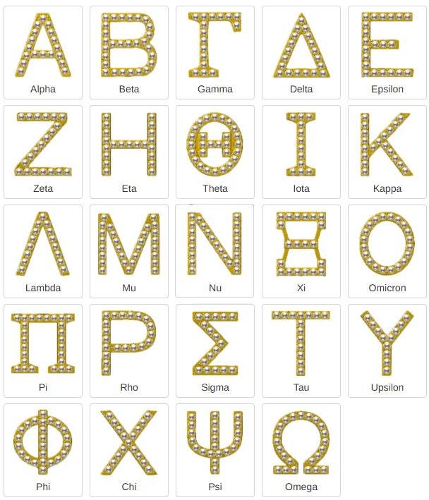 Personalized Pearl Sorority Brooch - Custom Greek Letter Design ...