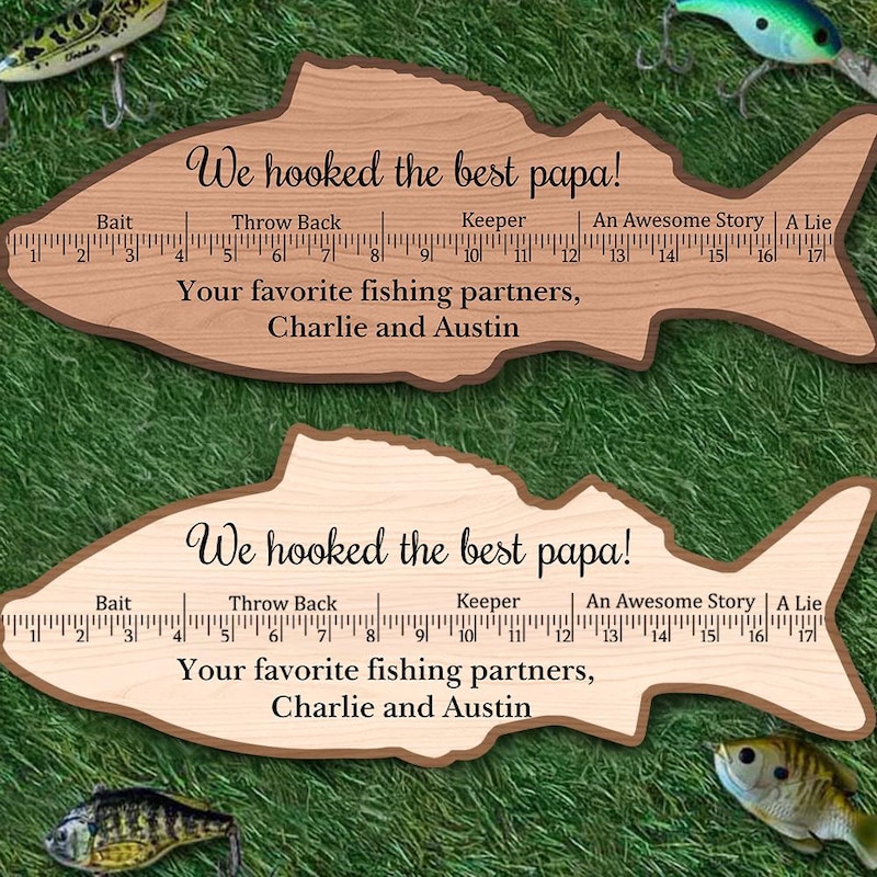 Fish Ruler Svg - Etsy
