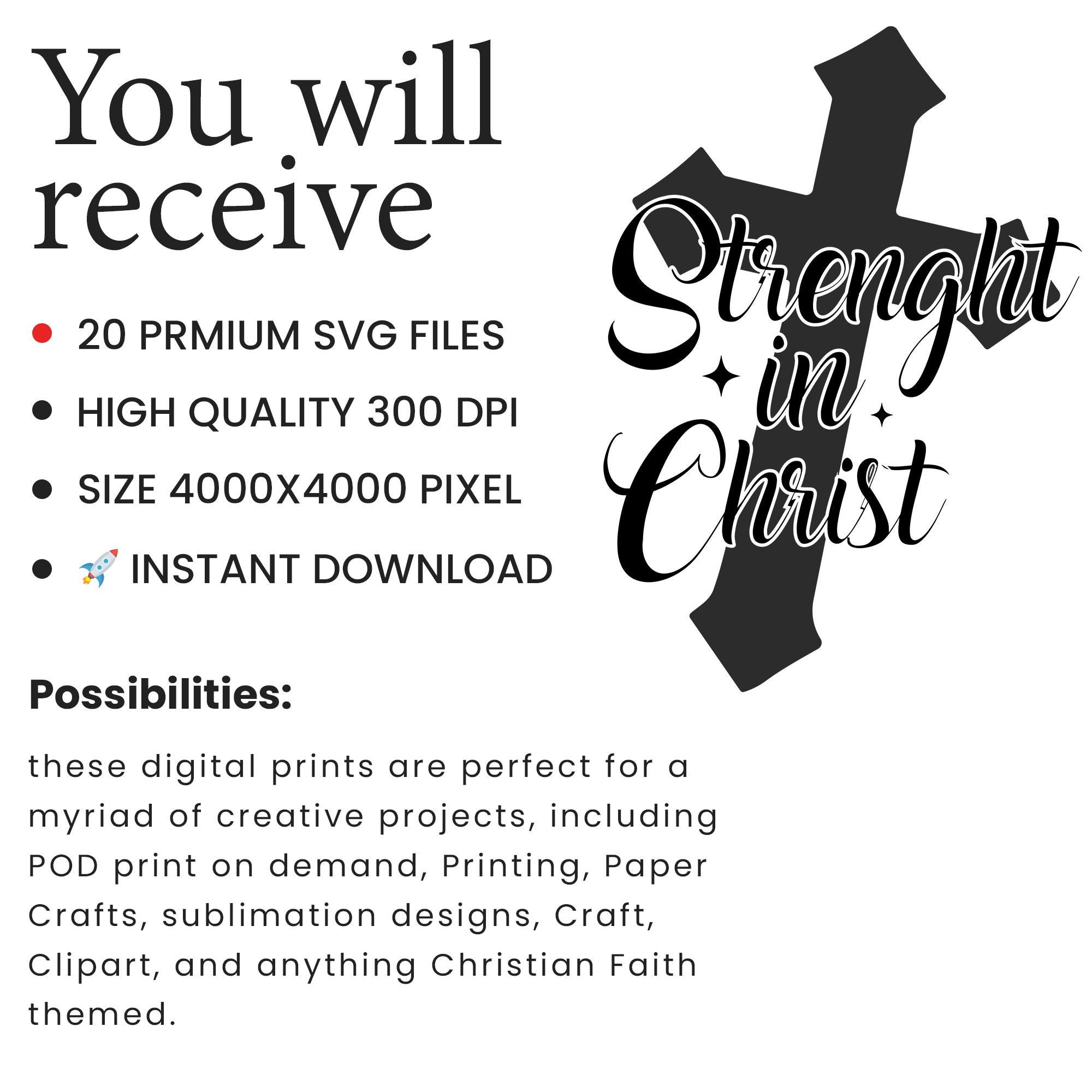 Christian Svg Bundle | Christian Svg Design | Christian Svg Bundle ...