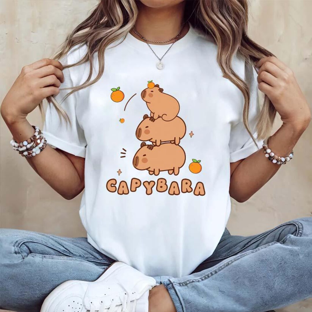 Capybara Shirt, Capybara Lover Gift, Funny Capybara Shirt, Animal Lover ...