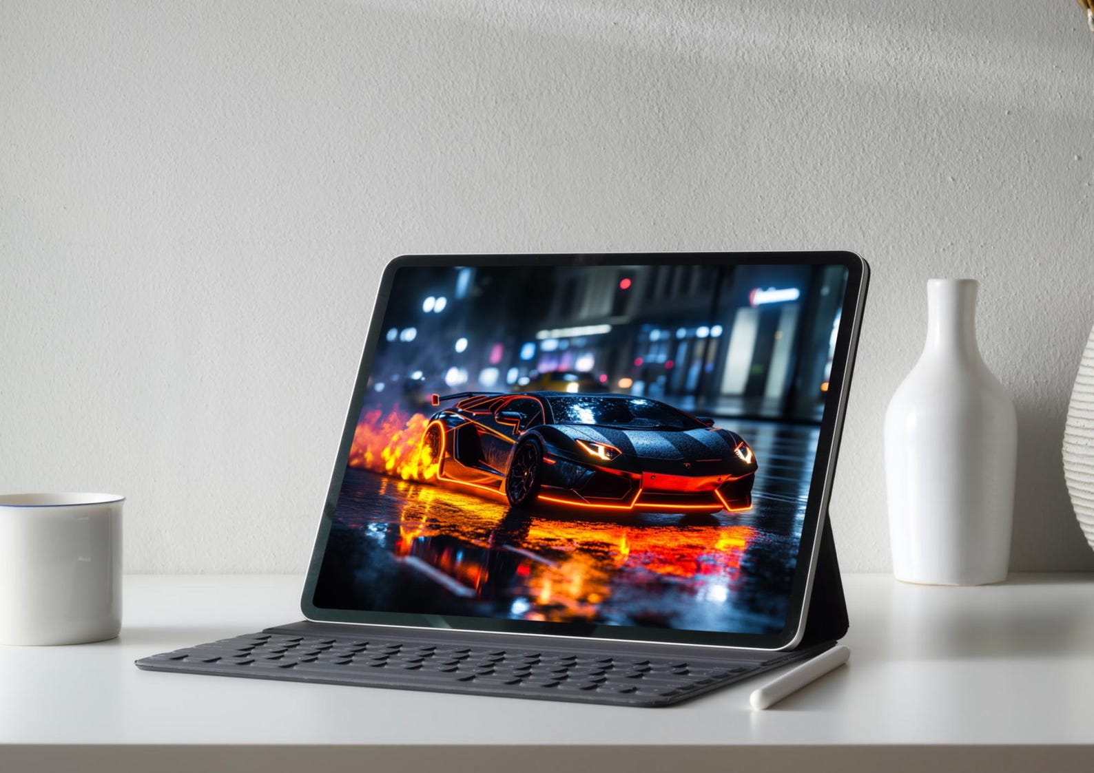 Lamborghini Aventador Neon Vector Design - Etsy