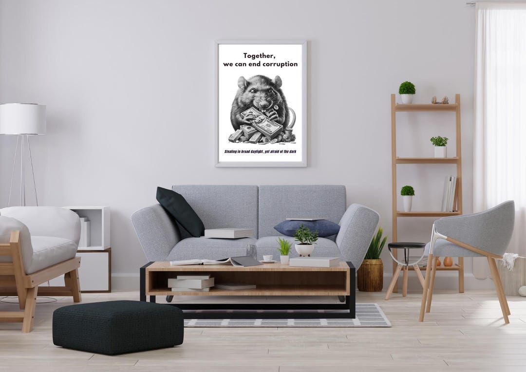 Anti-corruption Awareness Poster – Digital Download - Etsy