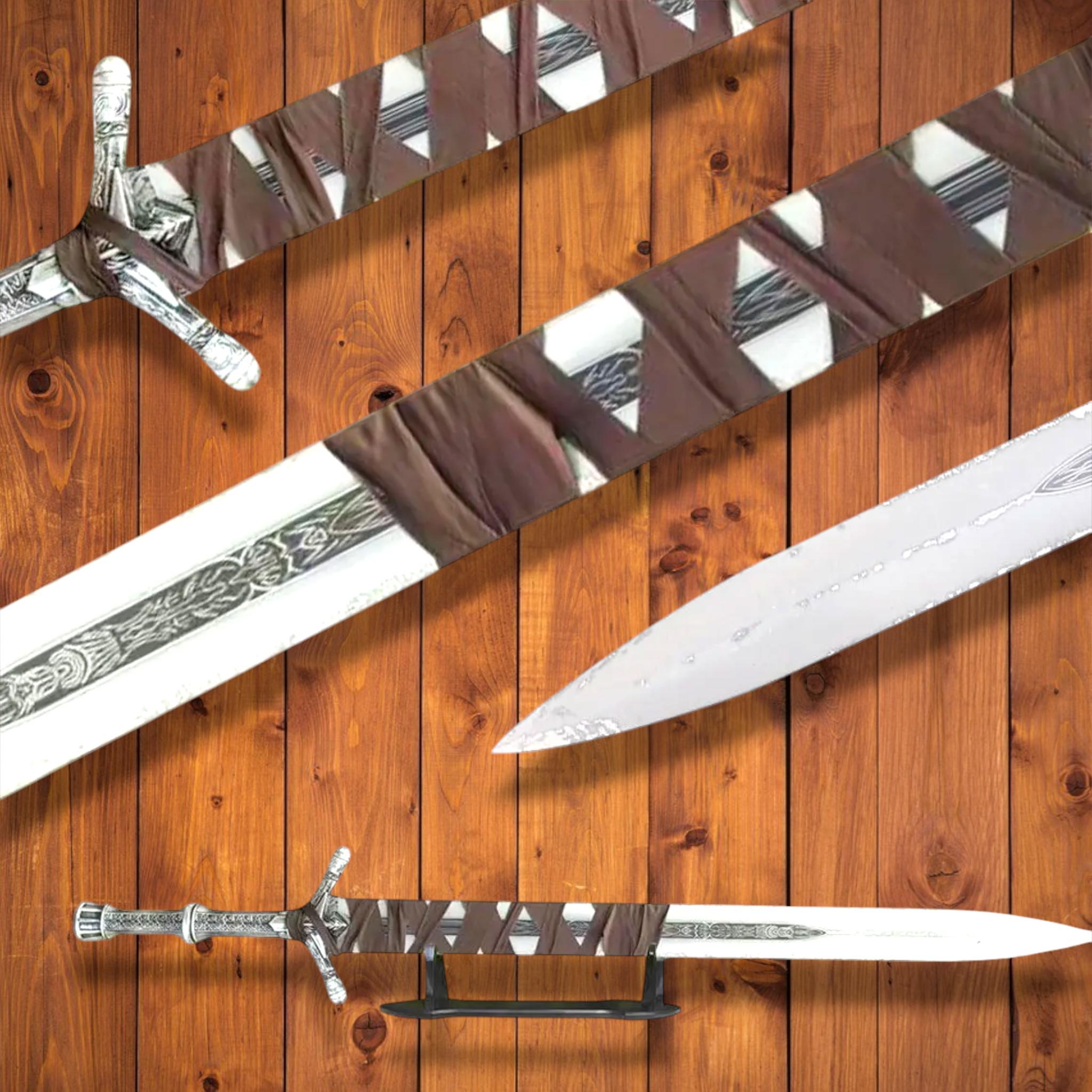 Holy Moonlight Greatsword Replica - Stainless Steel Cosplay Sword, Dark ...