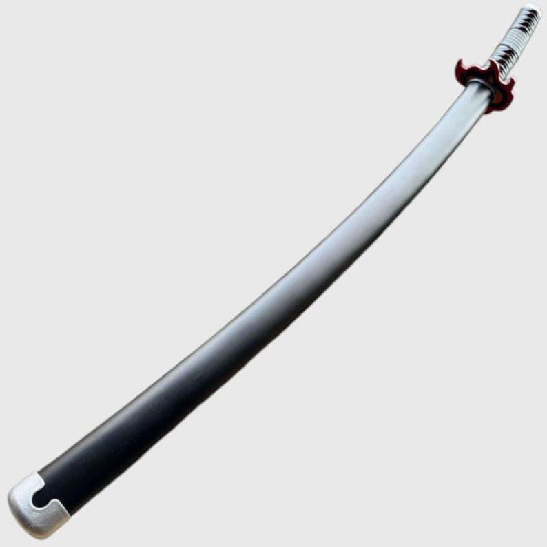 Tanjiro Kamado Scarlet Flame Katana by Demon Slayer – Black Nishirin ...