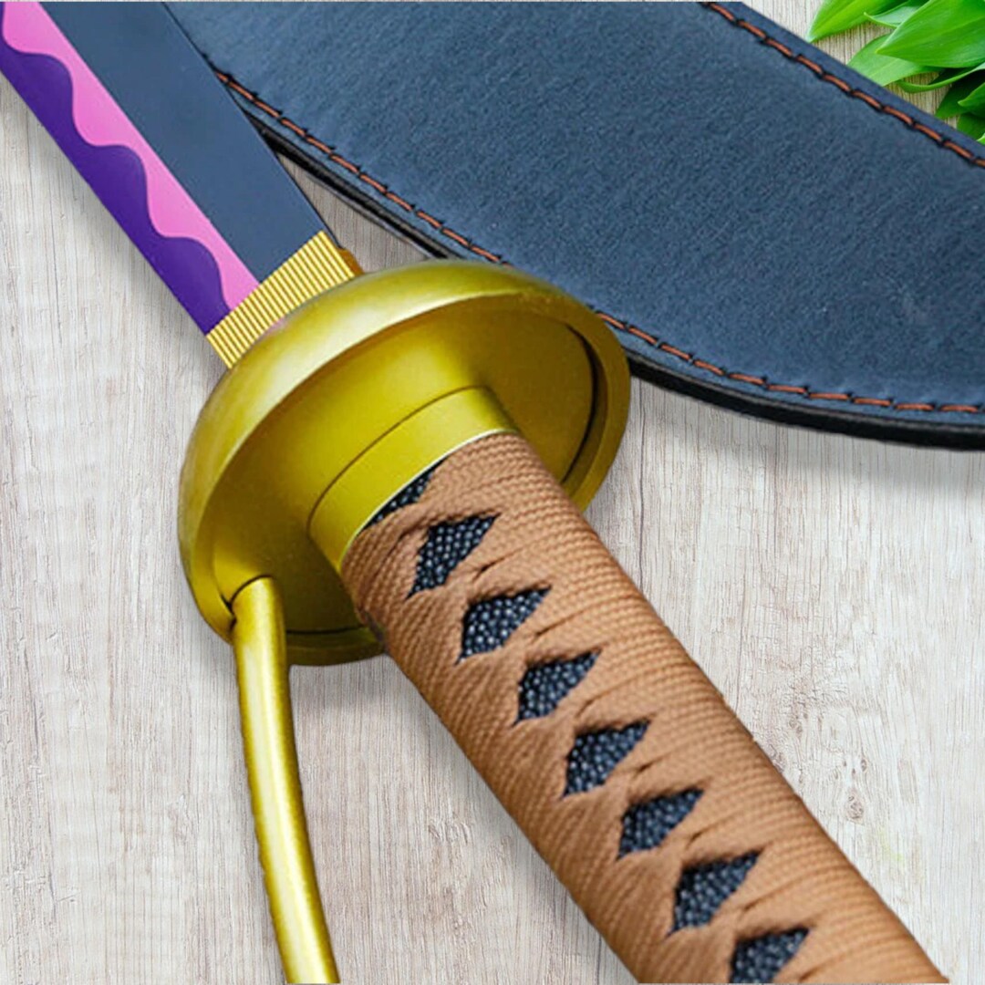 Gold D. Roger Katana Sword - One Piece Anime Samurai Sword, Metal Blade ...
