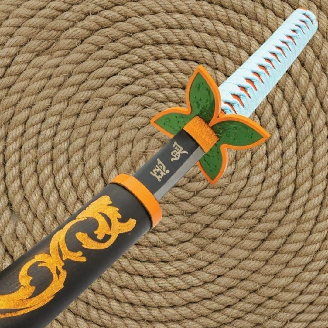 Shinobu Kocho Butterfly Katana – Insect-inspired Metal Sword Replica ...