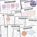 Coloring Practice Worksheets Printable, Blank Color Swatch Chart Combo ...