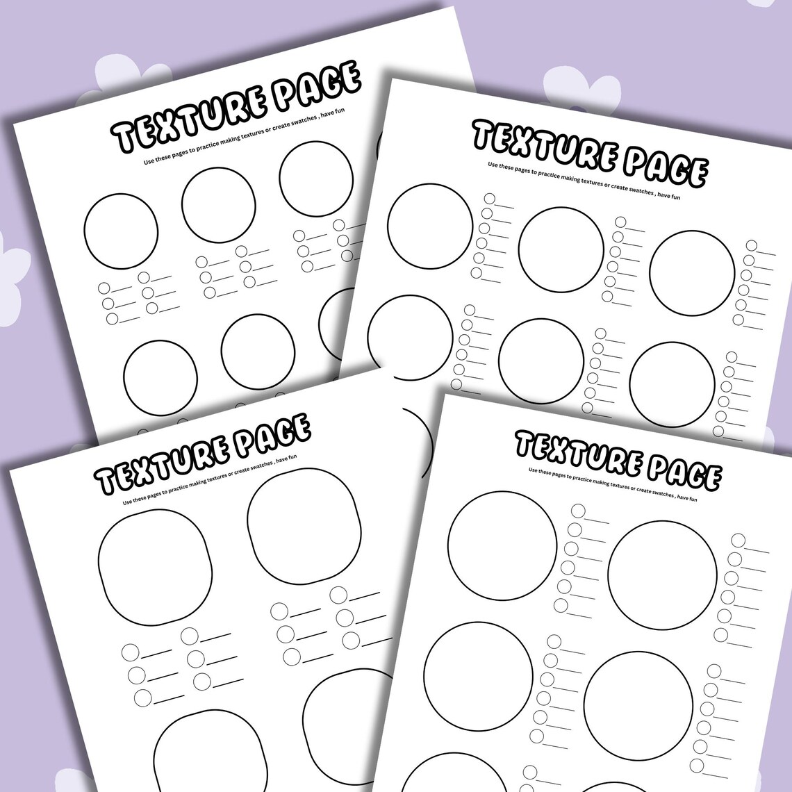 Coloring Practice Worksheets Printable, Blank Color Swatch Chart Combo ...