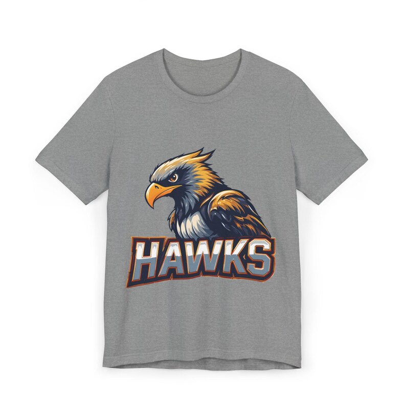 Hawks Football Mascot Design: Sports Team PNG, PDF (digital Download ...