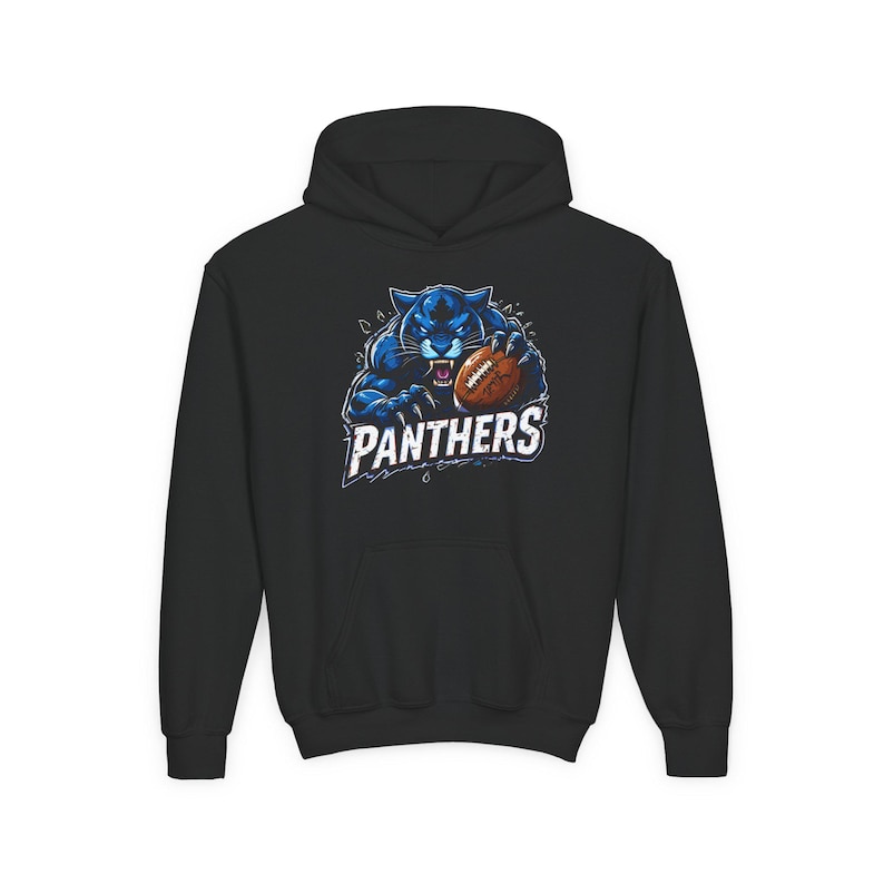 Panthers Football Mascot PNG: School Spirit Sublimation Design (digital ...