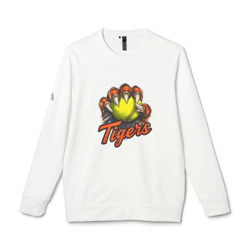 Tigers Softball PNG – Claw Holding Softball, Team Sublimation Design ...