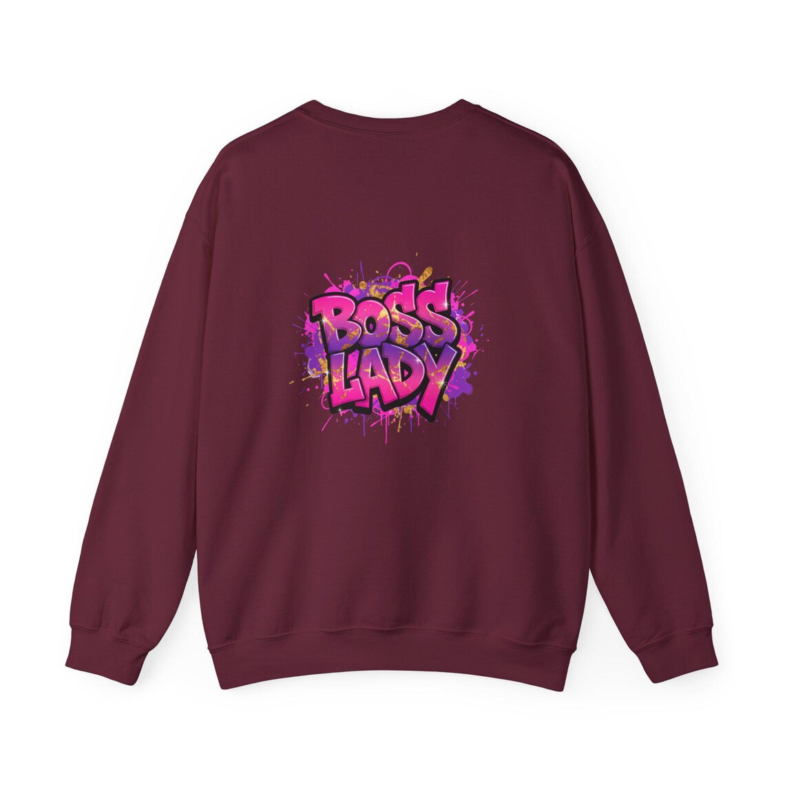 Boss Lady Graffiti PNG, Pink Street Art Text Design, Feminine Power ...