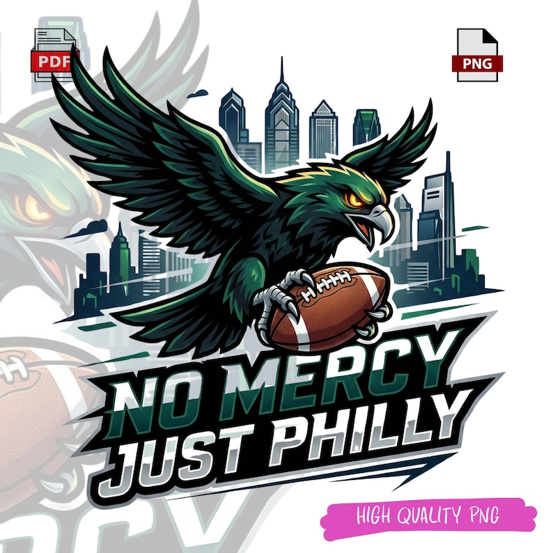 Eagles Football SVG | Philadelphia Game Day Design PNG - Etsy