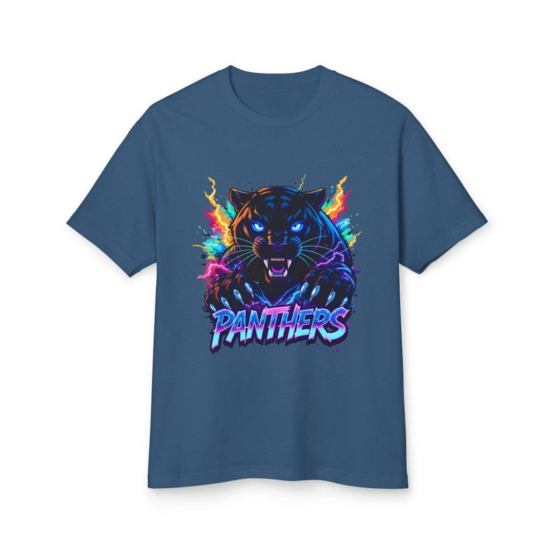 Graffiti Panther Mascot Logo: Vibrant Sports Team Design (PNG + PDF) - Etsy