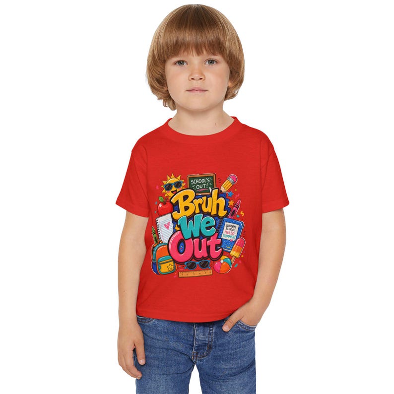 Bruh We Out PNG | Last Day of School Teacher | Summer Break Kids Design ...