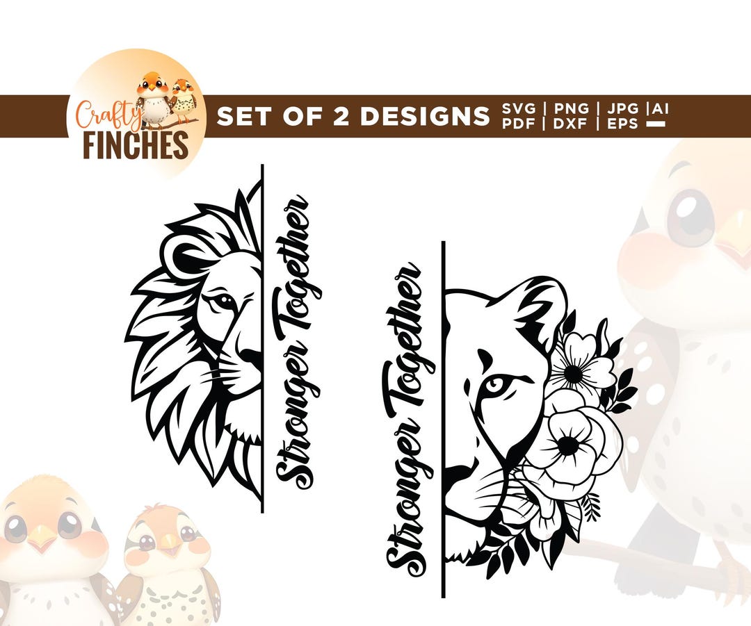 Stronger Together Svg, Couple Shirts Svg, Cricut, Sublimation, Matching ...