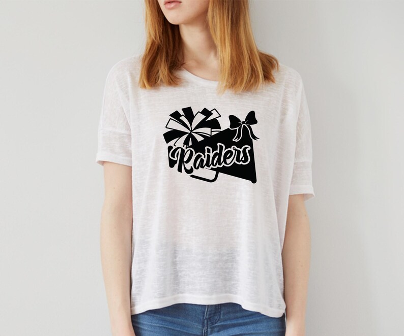 Raiders Cheerleader SVG, Cricut, Sublimation (digital Download) - Etsy