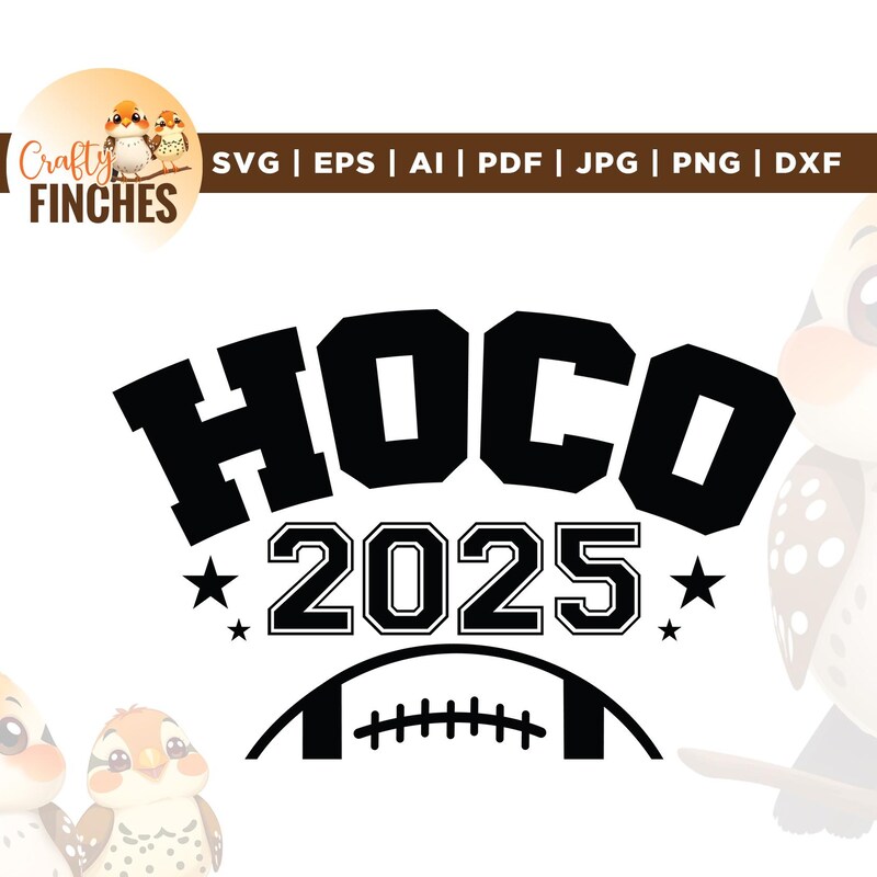 Hoco 2025 Svg - Etsy