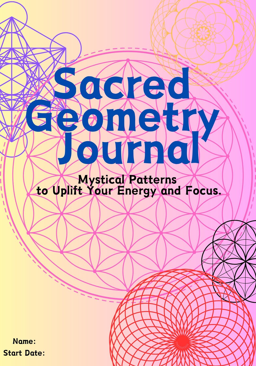 Sacred Geometry Journal - Etsy
