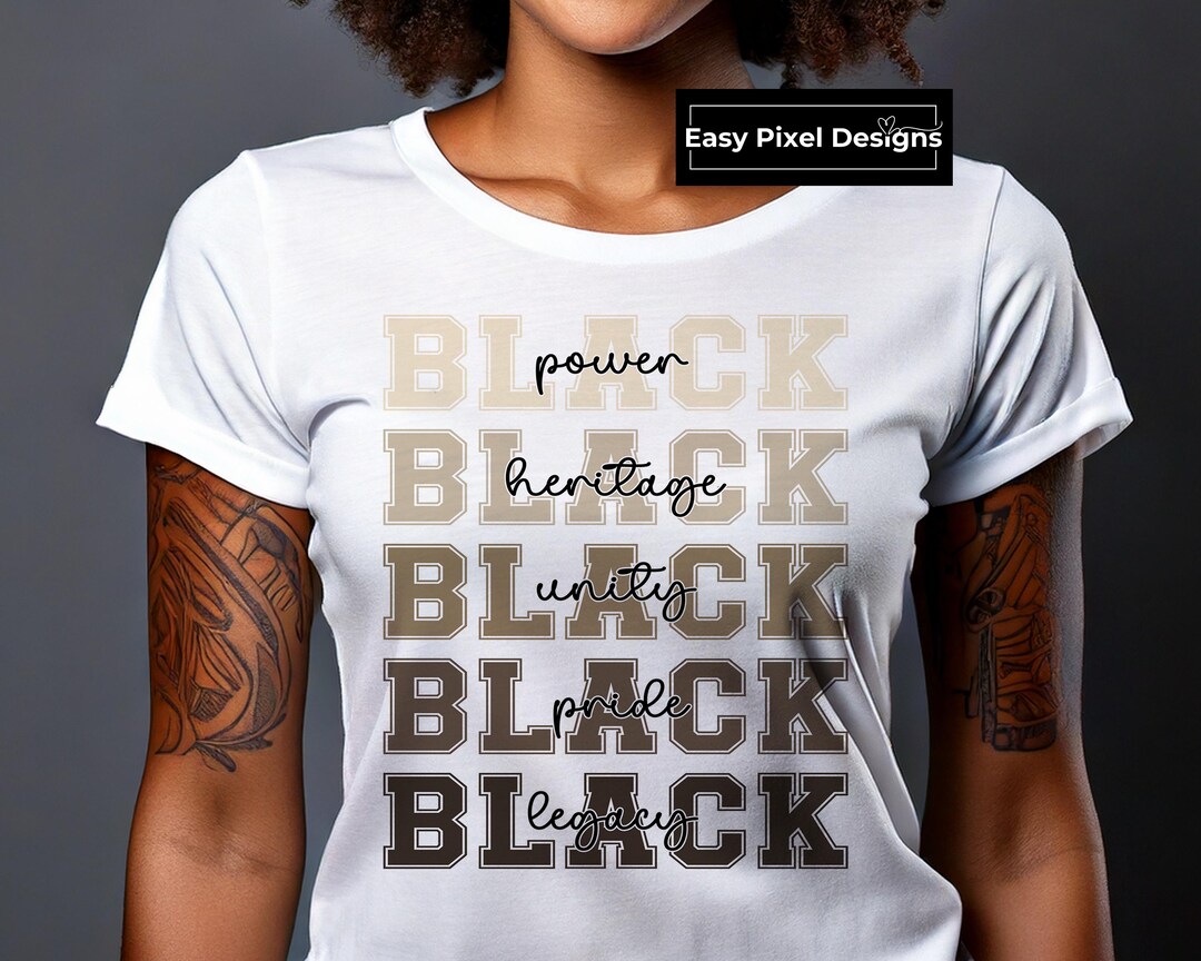 Black History Month PNG, Melanin Pride Sublimation, African American ...