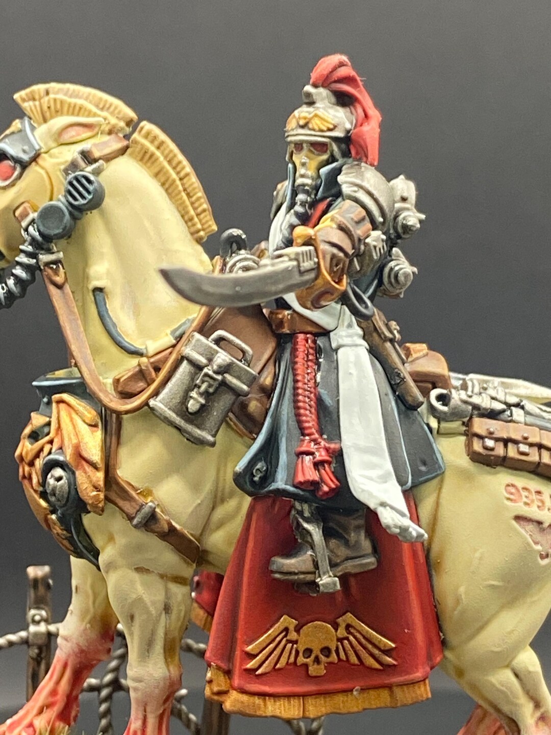 Hand-painted Lord Marshal Dreir Model – Warhammer 40K Custom Miniature ...