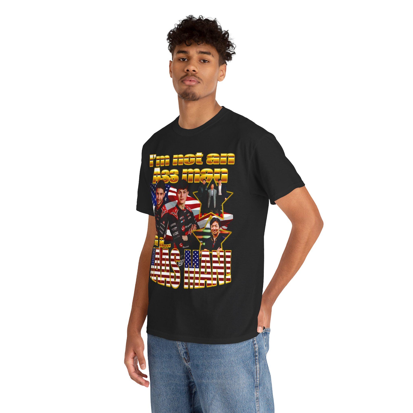 Haas Man F1 Formula 1 Meme Funny Bearman Ocon Tee T-shirt - Etsy
