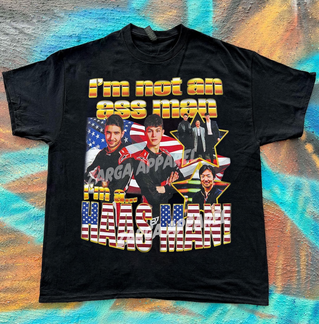 Haas Man F1 Formula 1 Meme Funny Bearman Ocon Tee T-shirt - Etsy