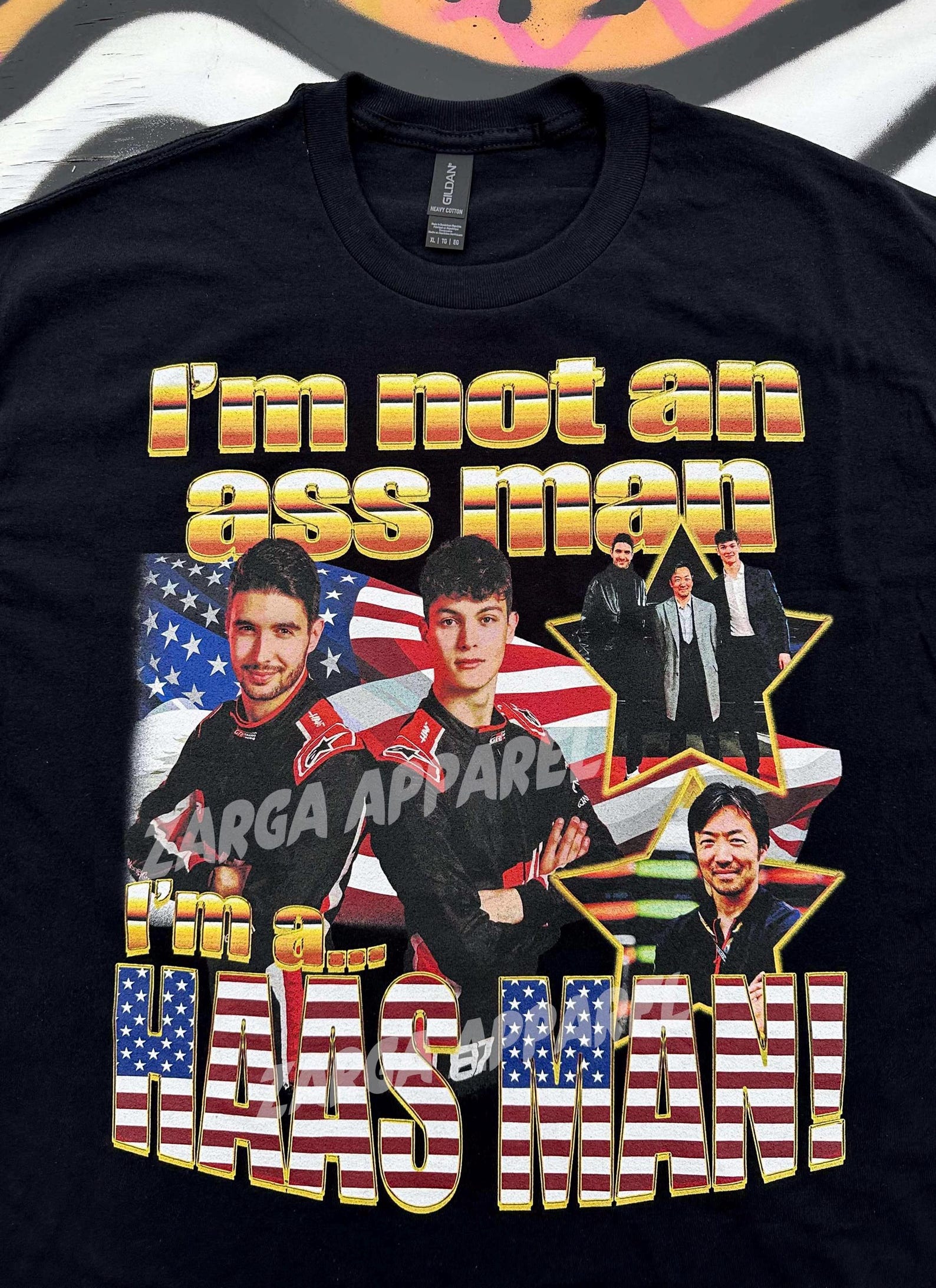 Haas Man F1 Formula 1 Meme Funny Bearman Ocon Tee T-shirt - Etsy
