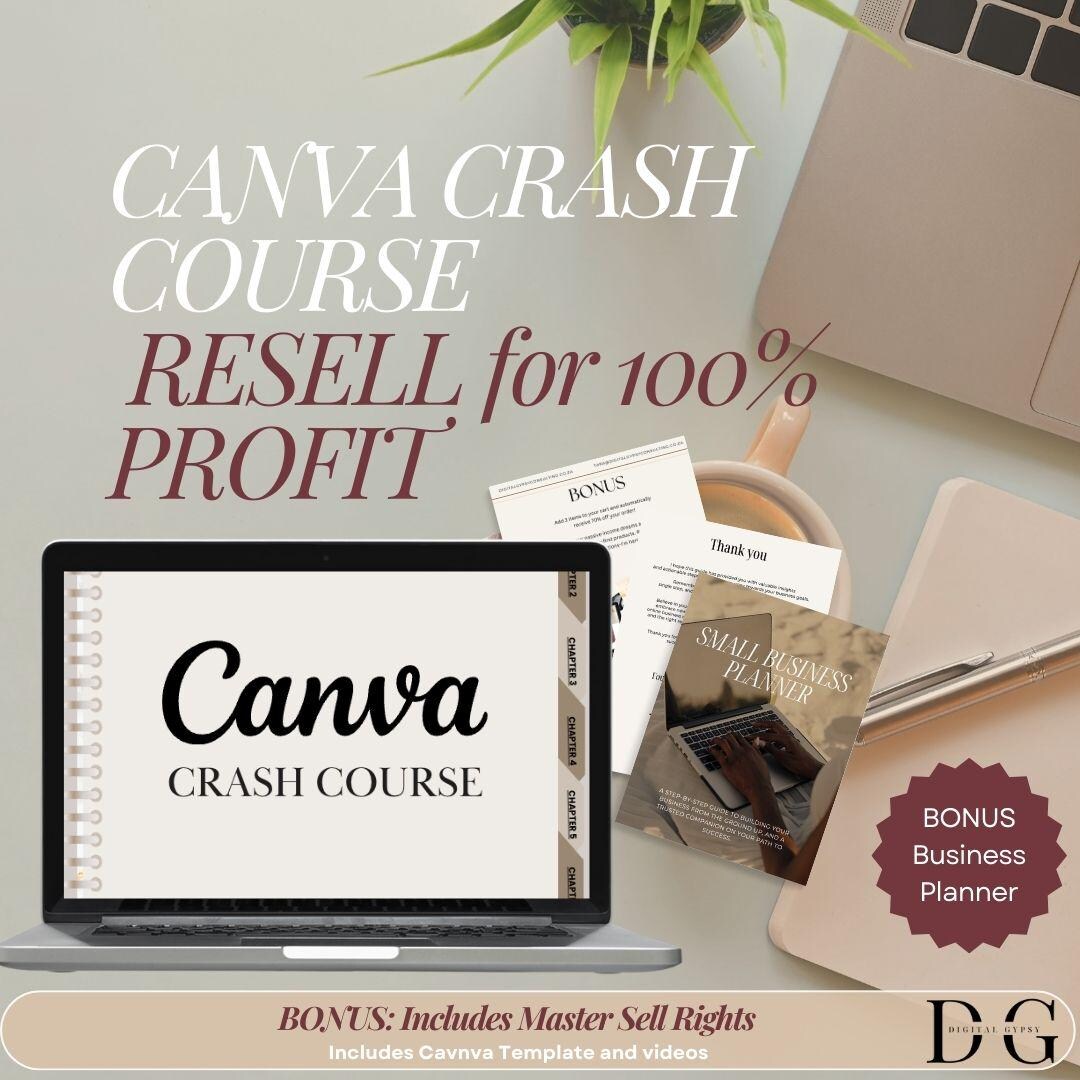 Canva Crash Online Course: the Ultimate Beginner’s Guide + Branding ...