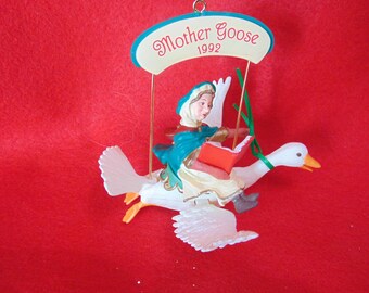 Flying Mother Goose - Etsy