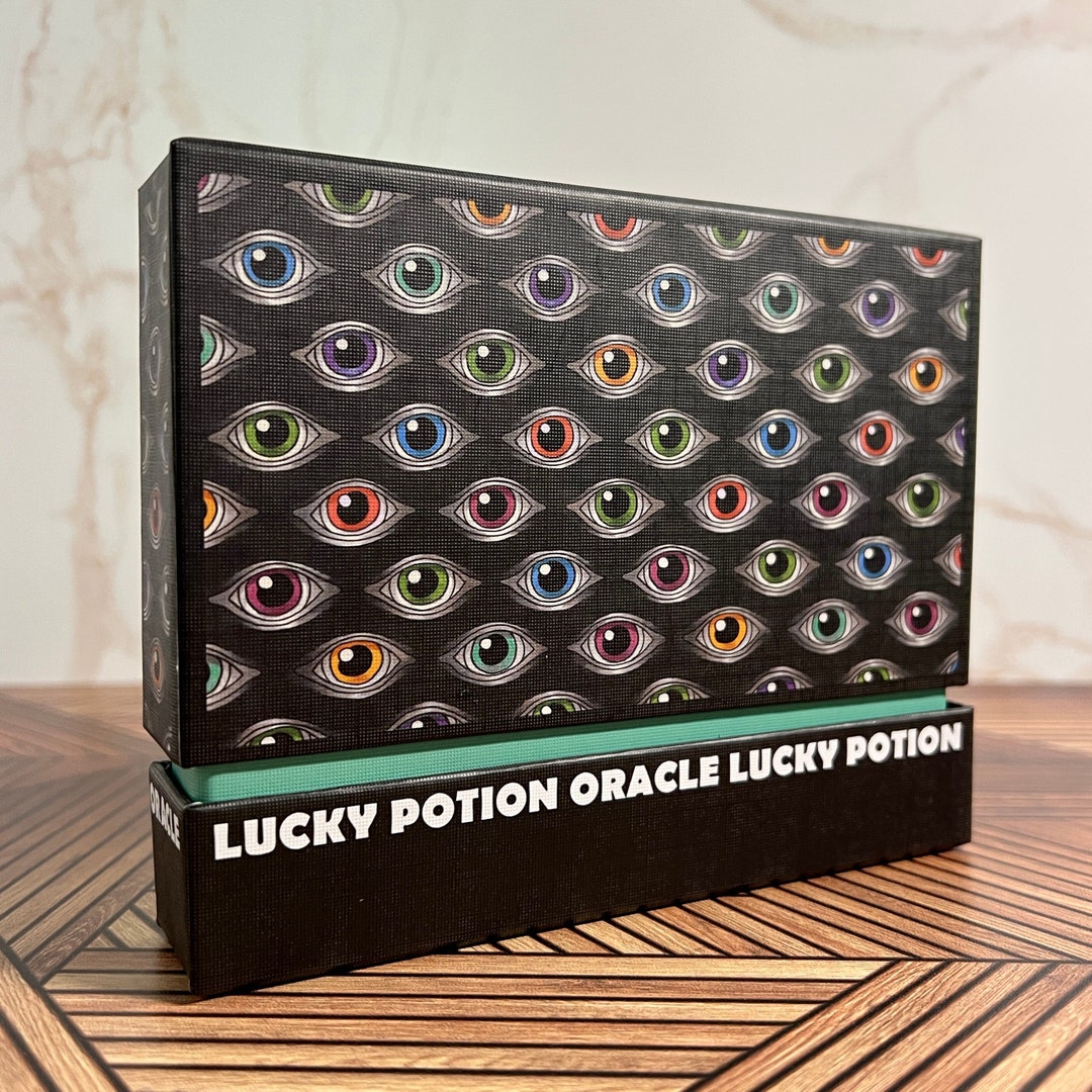 Lucky Potion Oracle Deck: 44-card Guidance With Dice & Handbook ...