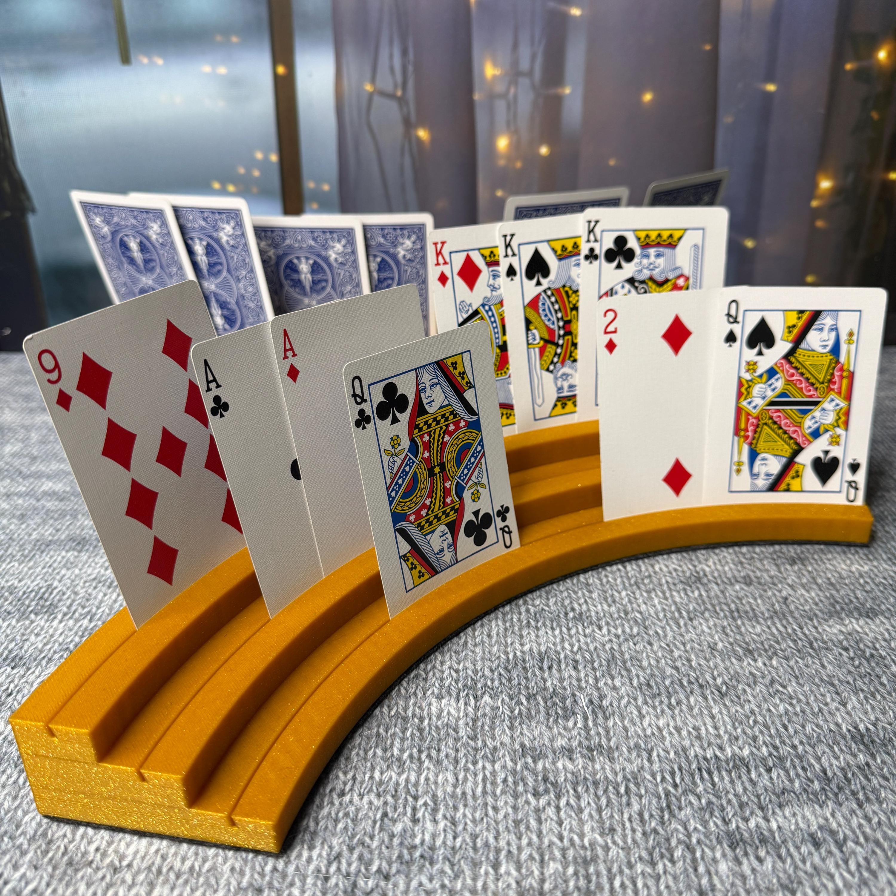 Customizable Card Game Helper 3 Tier Stand for Playing Cards or Board ...