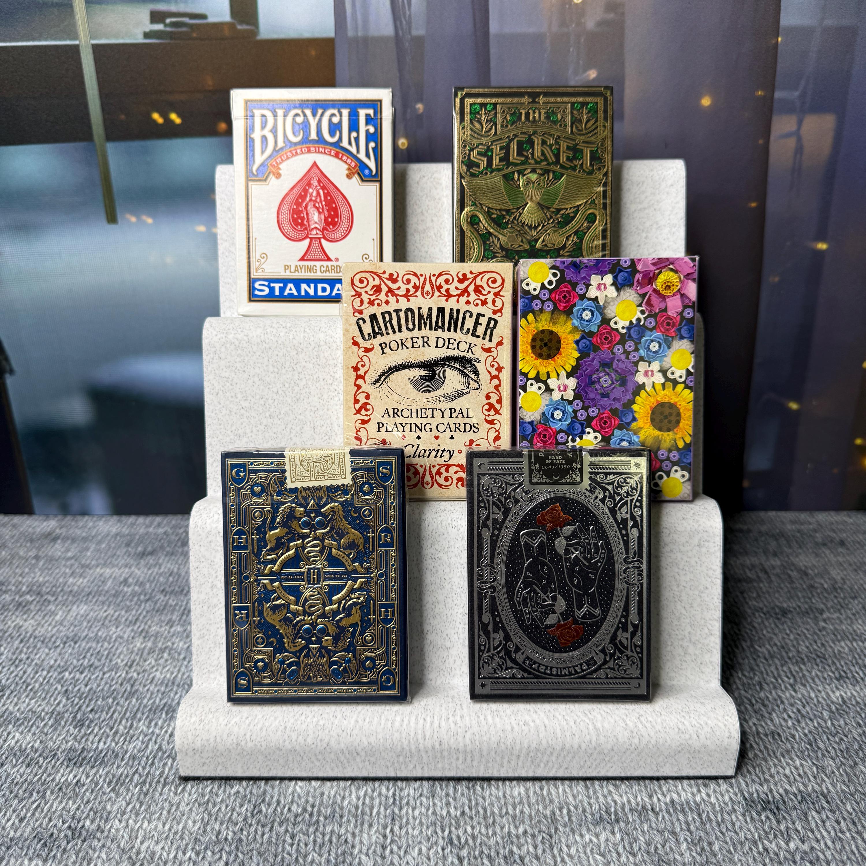 Customizable Angled Playing Card Deck Stand for 9+ Decks - Etsy