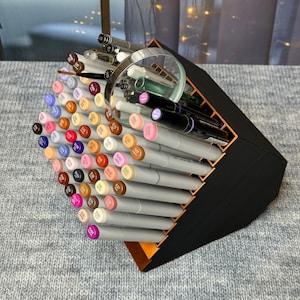 You Choose the Color - Marker & Art Supply Storage Holds 72 (9 X 8 ...