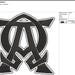 Alpha Omega Embroidery Design: Religious Symbol (digital Download) - Etsy