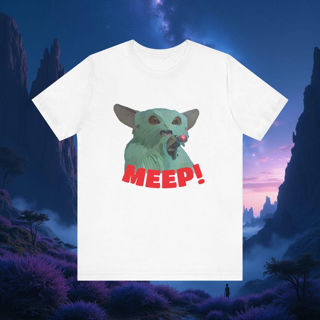 Very Not so Cute MEEP T-shirt - Etsy