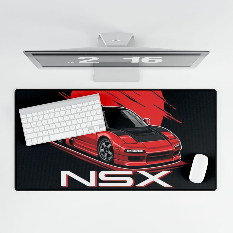 Honda NSX Japan JDM Car Scenery, Desk Mats, Car Lover Gift, Home Office ...